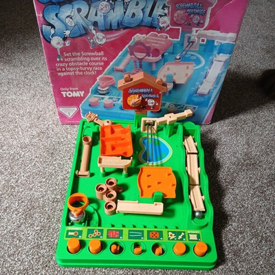 Original Screwball Scramble Tomy Marble Game 1980s & 1x Ball | eBay UK