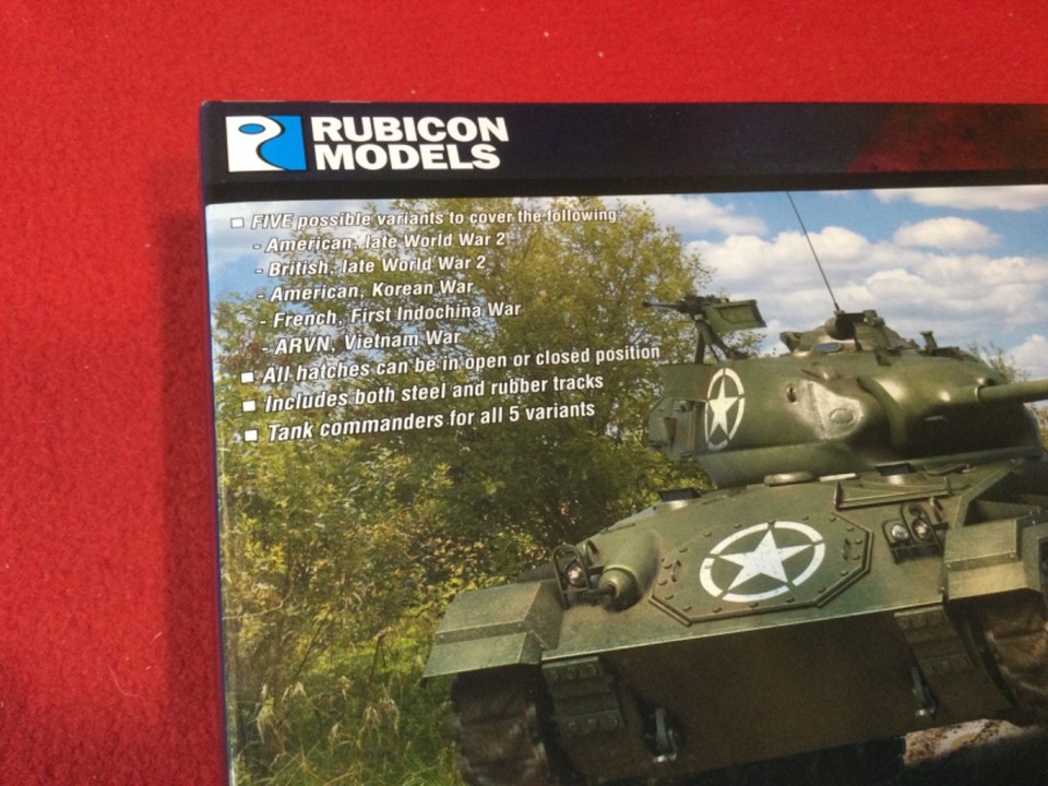 Rubicon 28mm 1/56 280140 US M24 Chaffee Light Tank, New | eBay