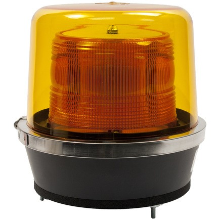 Peterson Lighting 799A 799 360° Strobing Beacon Amber, Pipe Mount ...