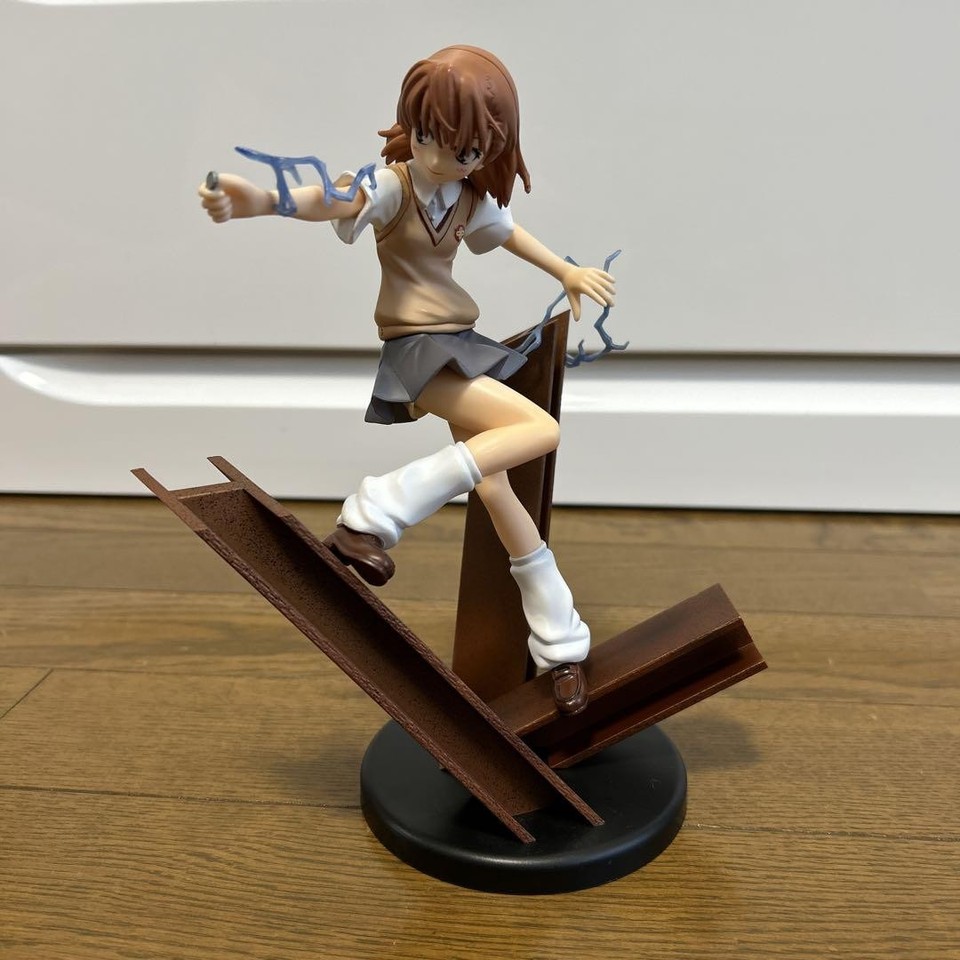 Toaru Kagaku no Railgun Misaka Mikoto Premium Figure by SEGA Slightly Used | eBay