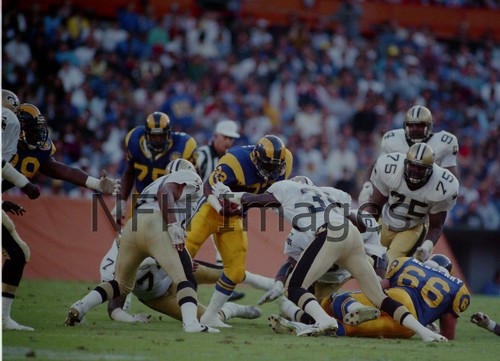 #75 Bruce Clark Penn State Nittany Lions 35mm Color Negative Football ...