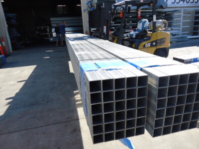 SHS GAL BOX SECTION 75 X 75 X 3.0 MM @ 8 MTR (SECONDS) | eBay Australia