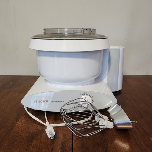 Bosch Universal Plus Stand Mixer 6.5 Qt. White/Grey with Whisk ...