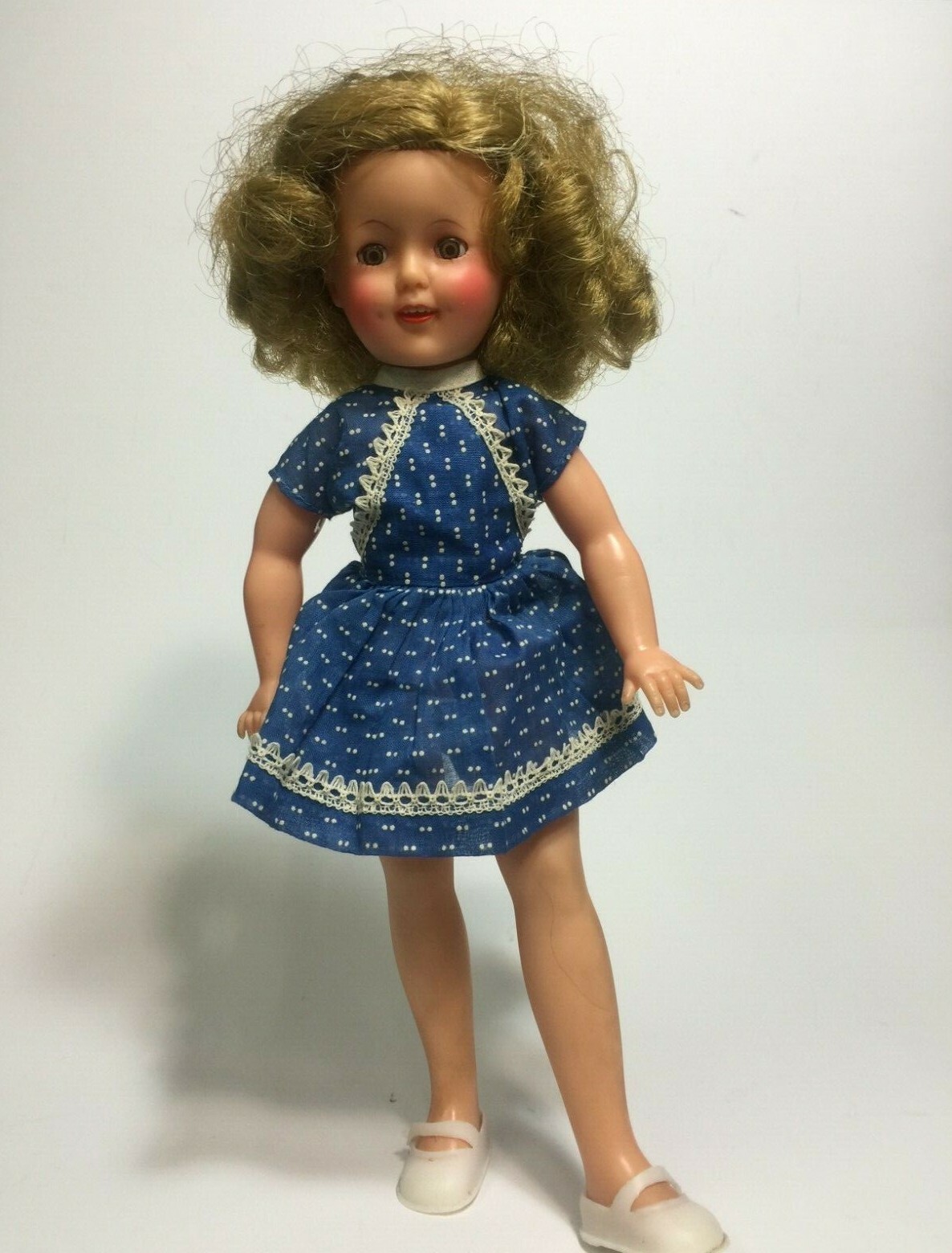 Ideal ~ Rare Vintage 1957 Vinyl HP 12" SHIRLEY TEMPLE ST12 Doll -Free ...