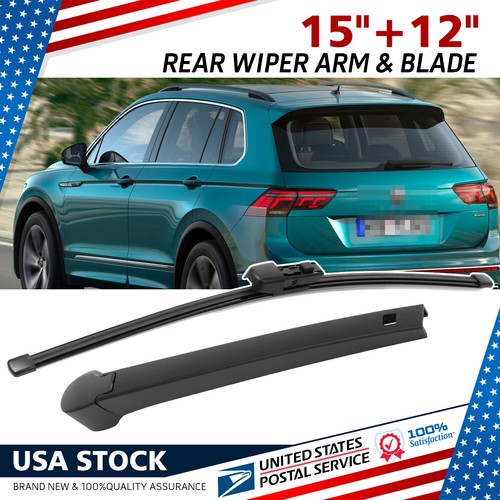 OE#5NN-955-707-03C Pair Rear Wiper Arm & Blade Kit Fits For VW Tiguan ...