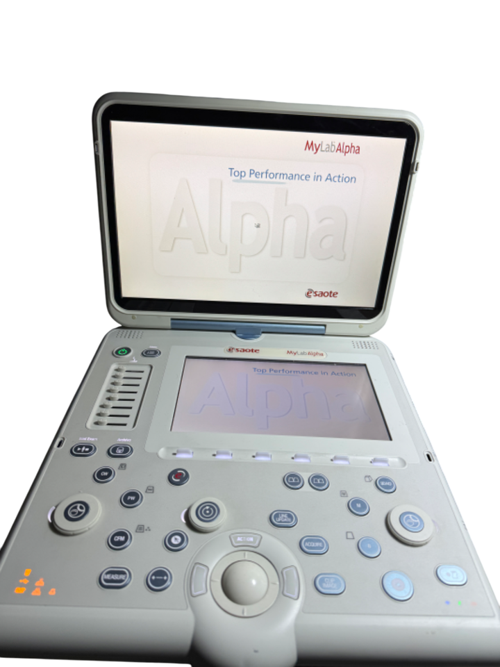 Esaote MyLab Alpha Portable Ultrasound With Case-Cardiac Vascular mod ...