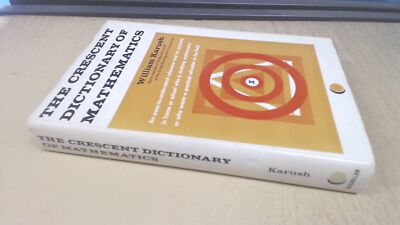 The Crescent Dictionary Of Mathematics, William Karush, Collier-M | eBay