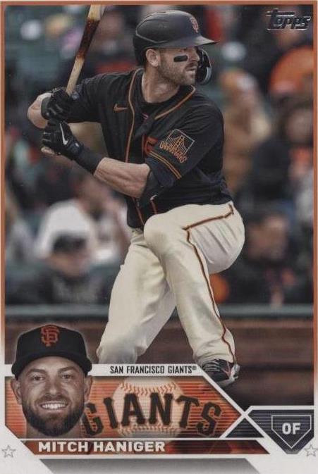 2023 Topps Update Series - Mitch Haniger #US108 Advanced Stats Back ...