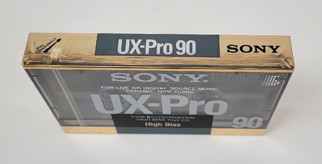 2 Sony Ux-pro 90 Minute Type II High Bias Cassette Tapes Cro2 for sale ...