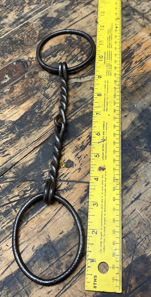 Vintage Unique Decorative Twisted Snaffle Western Metal Horse Bit ...