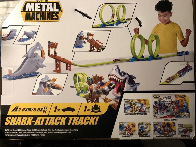 ZURU Metal Machines Shark Attack Track for sale online | eBay