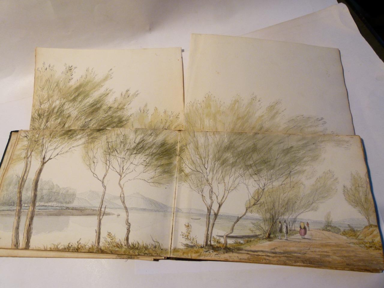 William John Burchell 19thC Famous Explorer 40+ Original Artist Sketch ...