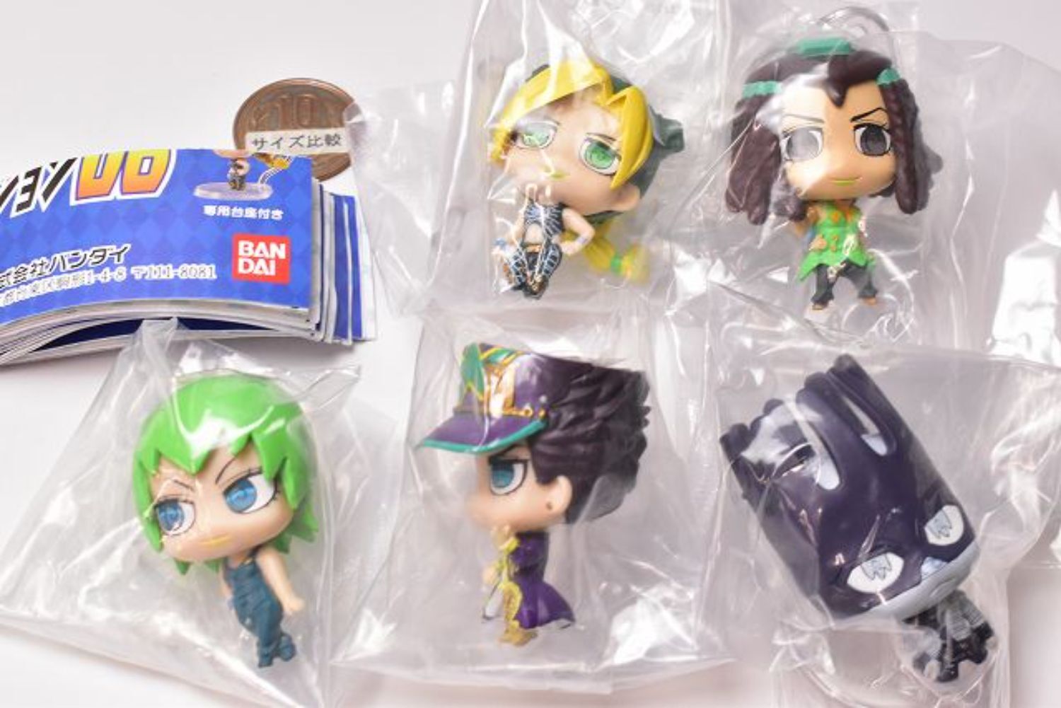 JoJo's Bizarre Adventure Capsule figure collection Capsule Toy 5 Types ...