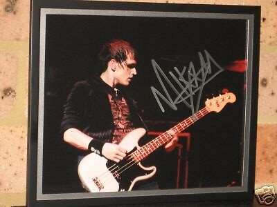 MY CHEMICAL ROMANCE - SIGNED - MIKEY WAY - FRAME NOT INCLUDED | eBay