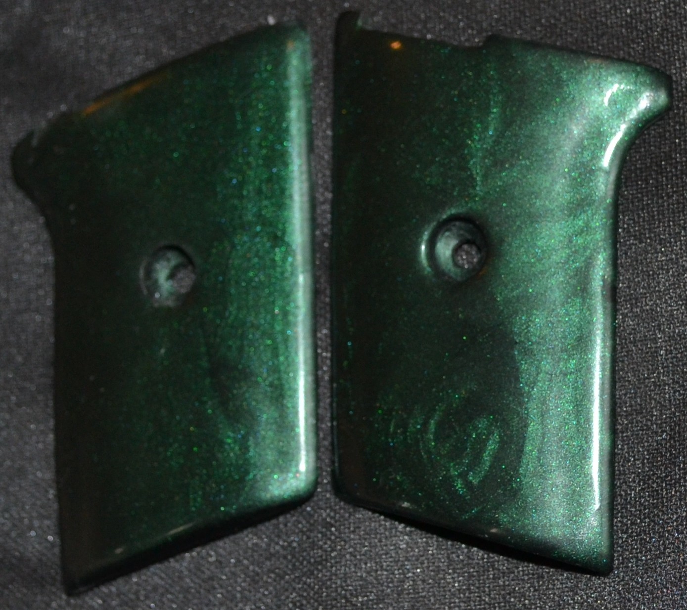 Phoenix Arms Raven MP 25 ACP pistol grips slide safety midnight green ...