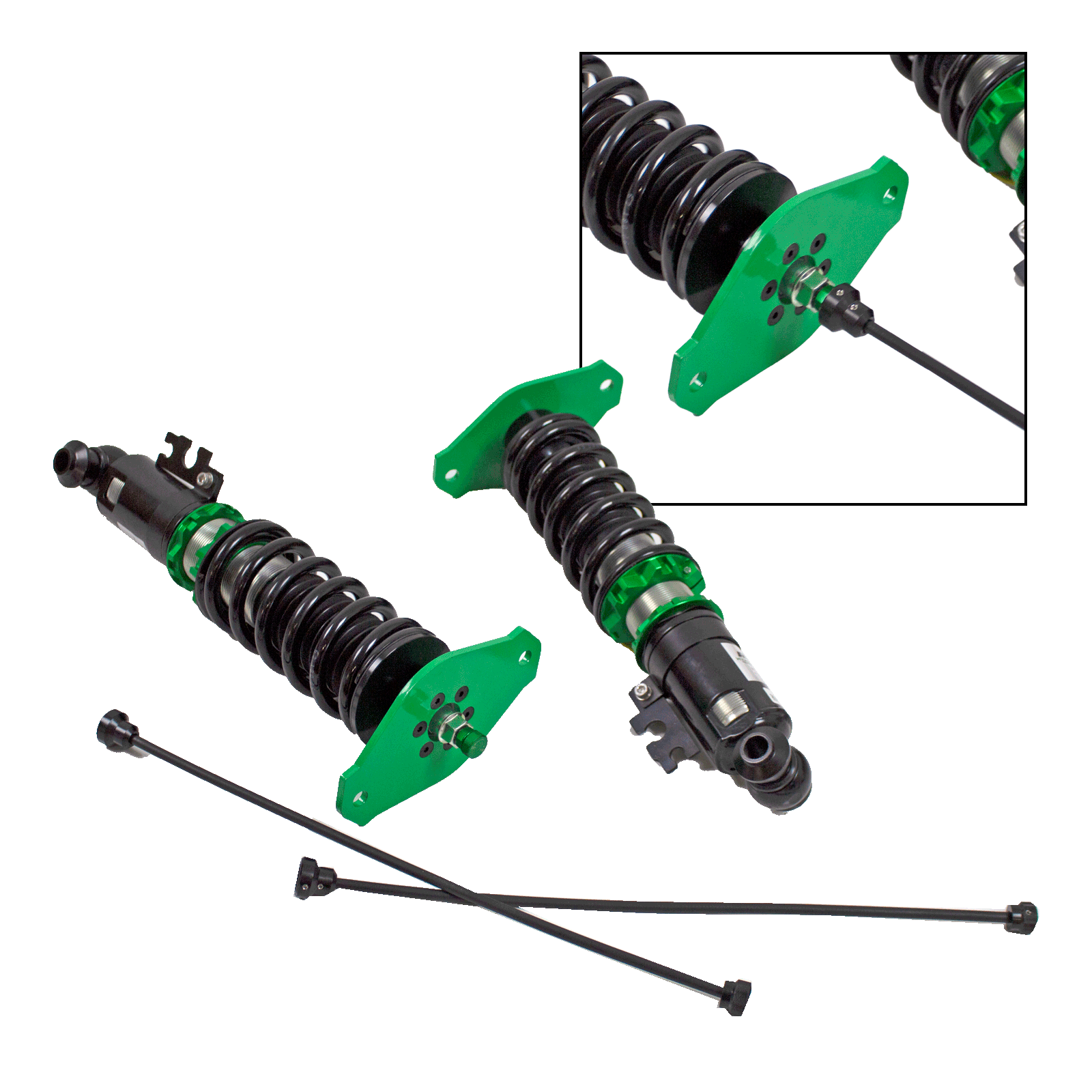 Rev9 Hyper-Street 2 Coilovers Suspension Lowering Kit for COOPER R56 07 ...