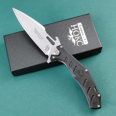 HOKC Outdoor folding knife sharp field portable multi-functional pocket ...