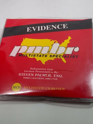 KAPLAN Pmbr Multistate Specialist EVIDENCE 5 CD Complete Set | eBay