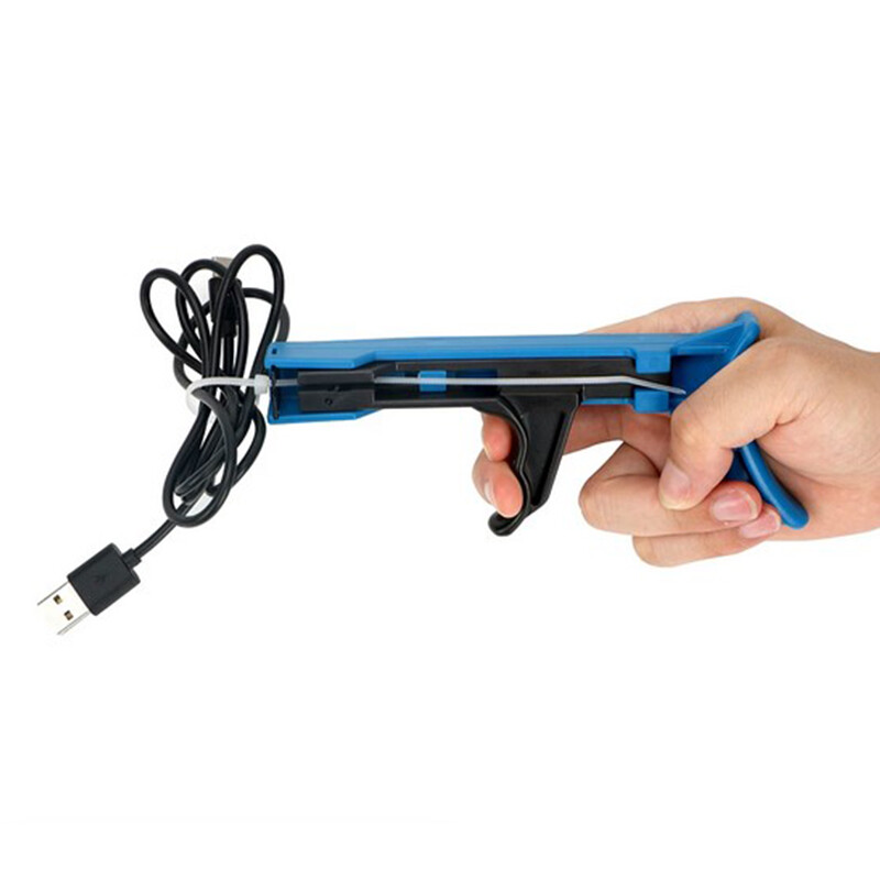 Cable Zip Gun Installation Nylon Fastener Tensioner Tie Cutting Line ...