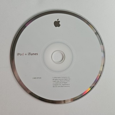iPod + iTunes Disc CD Installation 2006 2Z691-5715-A | eBay