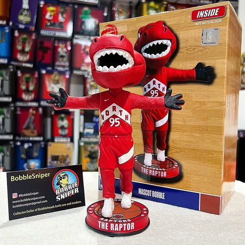 THE RAPTOR Toronto Raptors Knucklehead Exclusive NBA Mascot Bobblehead ...