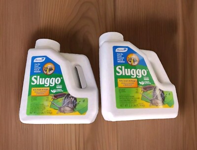 2 Pack - Monterey Sluggo Slug & Snail Pellets for Organic Gardening, 2. ...