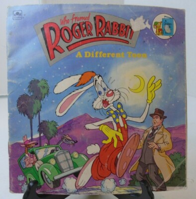 Who Framed Roger Rabbit A Different Toon A Little Golden Book-Vintage ...