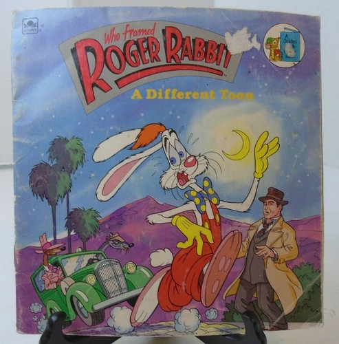Who Framed Roger Rabbit A Different Toon A Little Golden Book-Vintage ...