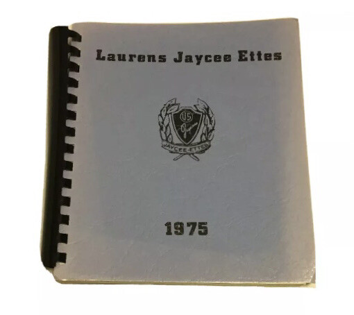 Vtg Laurens Jaycee Ettes Cookbook Jayceettes Food Recipes Cooking Iowa ...