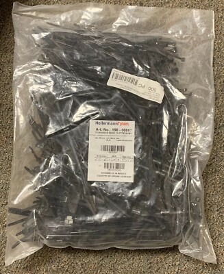 HellermannTyton 156-00867 Outside Serrated Cable Tie & Edge Clip, 8.0 ...