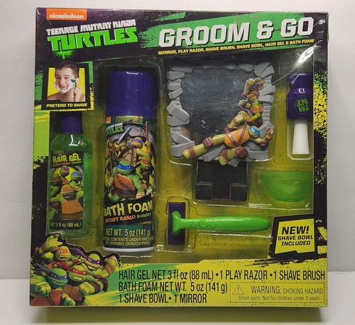 2016 TMNT Teenage Mutant Ninja Turtles Boys Groom & Go Play Razor ...