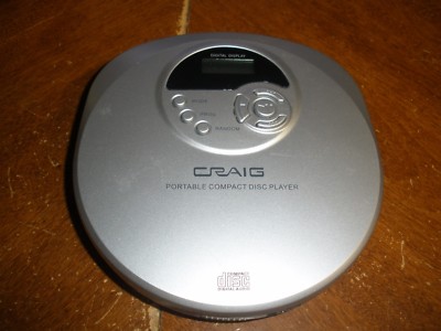 Craig Portable CD Player Model CD2808A tested & works great (O25) | eBay