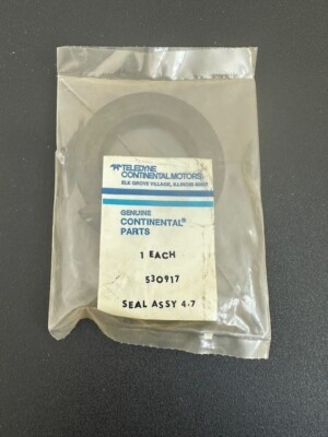 Continental Aircraft Crankshaft Seal, P/N 530917 (New Surplus) (DA) | eBay