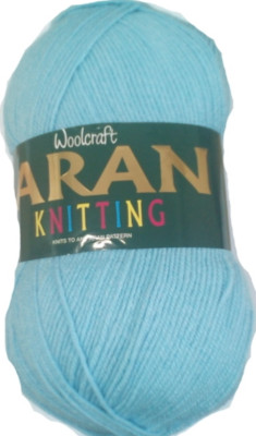 Woolcraft Acrylic Aran 400g Aqua Turquoise 457 Yarn | eBay UK