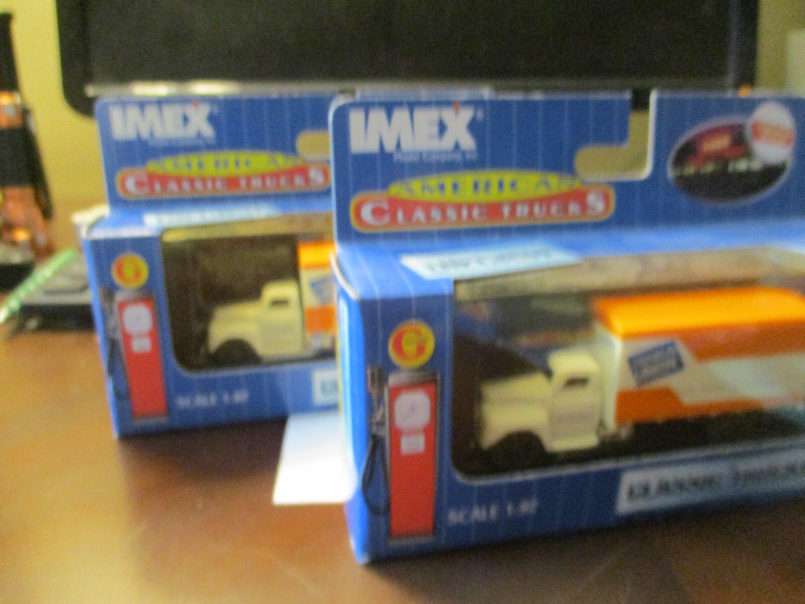HO Scale IMEX American Classic Trucks, Frankin Union. Diecast 1/87 ...