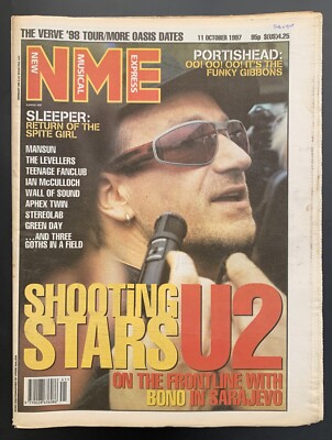 NME 11 October 1997 U2 Sleeper Mansun Teenage Fanclub Ian McCulloch ...