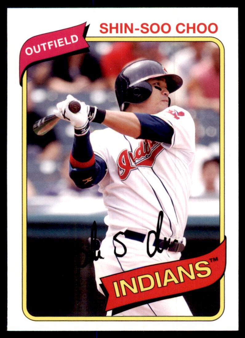 2012 Topps Archives Shin-Soo Choo Baseball Card Cleveland Indians #128 ...