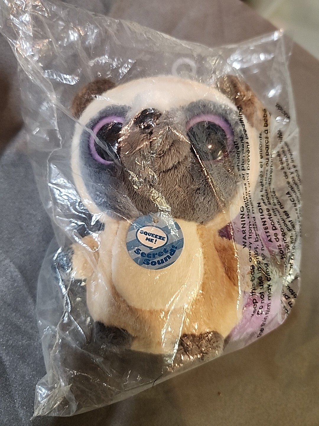 Aurora Yoohoo Friends Bush Baby Purple Tail Plush Stuffed Animal Toy ...