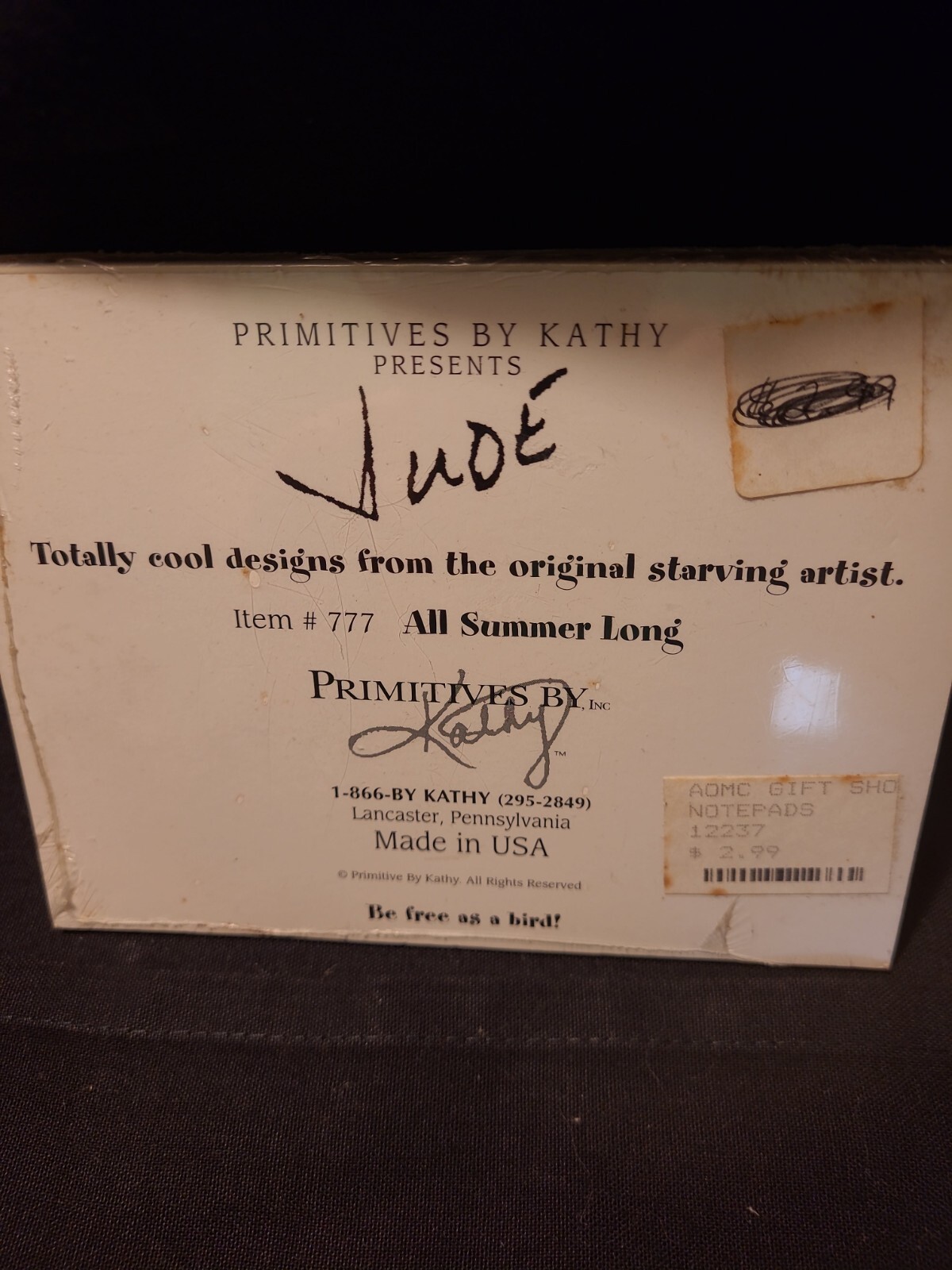 Cute Notepad W Flowers & Ants Watermelon Farm | eBay