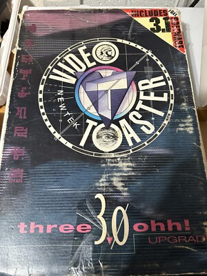 NewTek Video Toaster 4000 Amiga install disks plus box | eBay