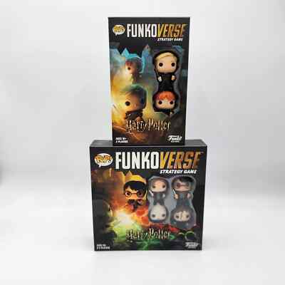 Funkoverse Strategy Game Harry Potter 101 Malfoy & Weasley Funko Pop | eBay
