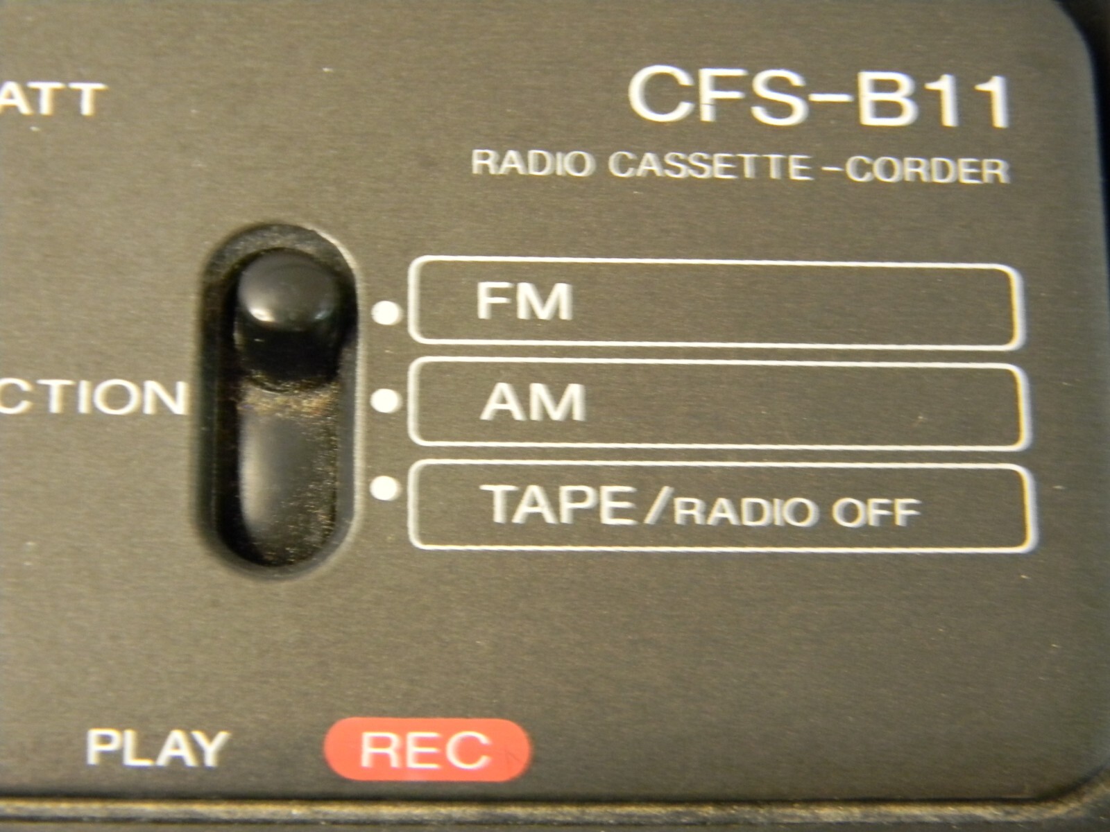 Sony CFS-B11 AMFM Cassette Radio (Only Radio is working) | eBay