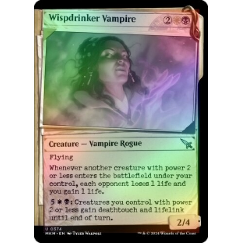 FOIL WISPDRINKER VAMPIRE (SHOWCASE) X4 Murders At Karlov Manor MKM ...