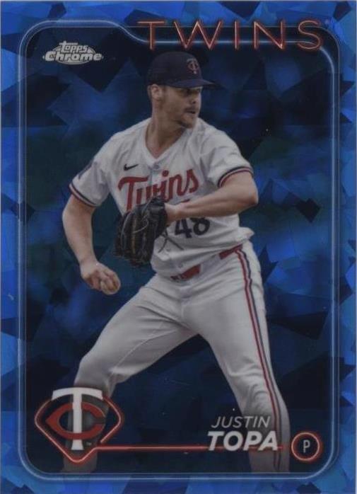 2024 Topps Chrome Update Series Sapphire Edition - Justin Topa #USCS47 ...