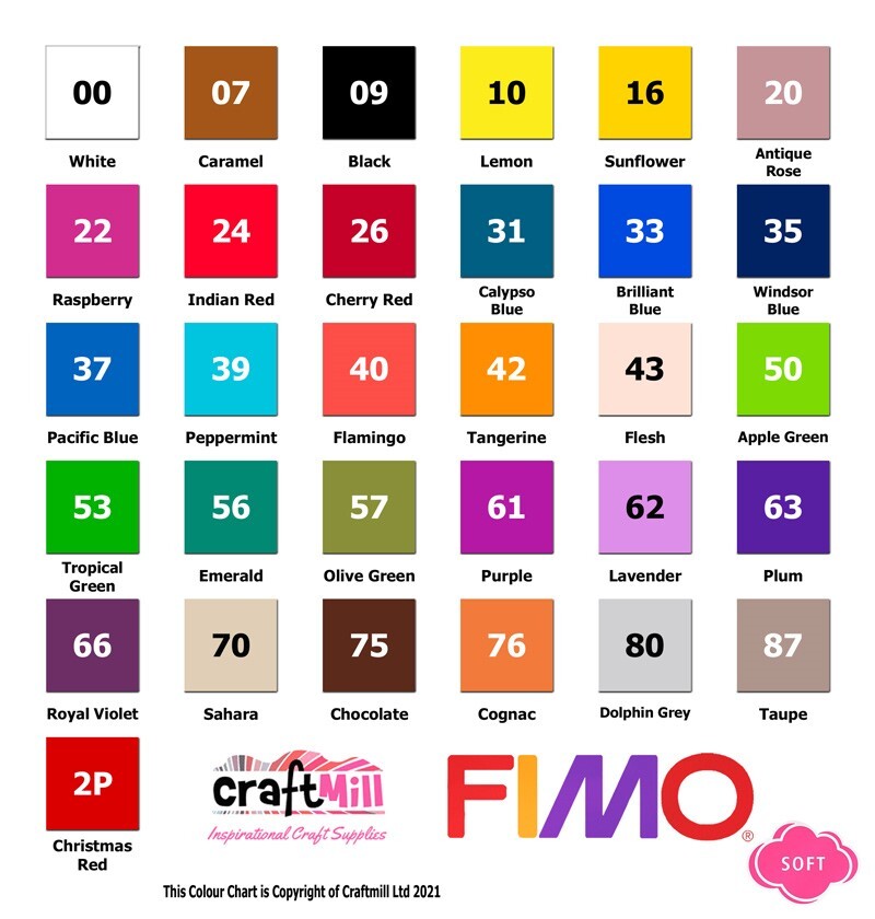FIMO SOFT & EFFECTS BULK MULTIPACKS Choose Colours MODELLING POLYMER ...