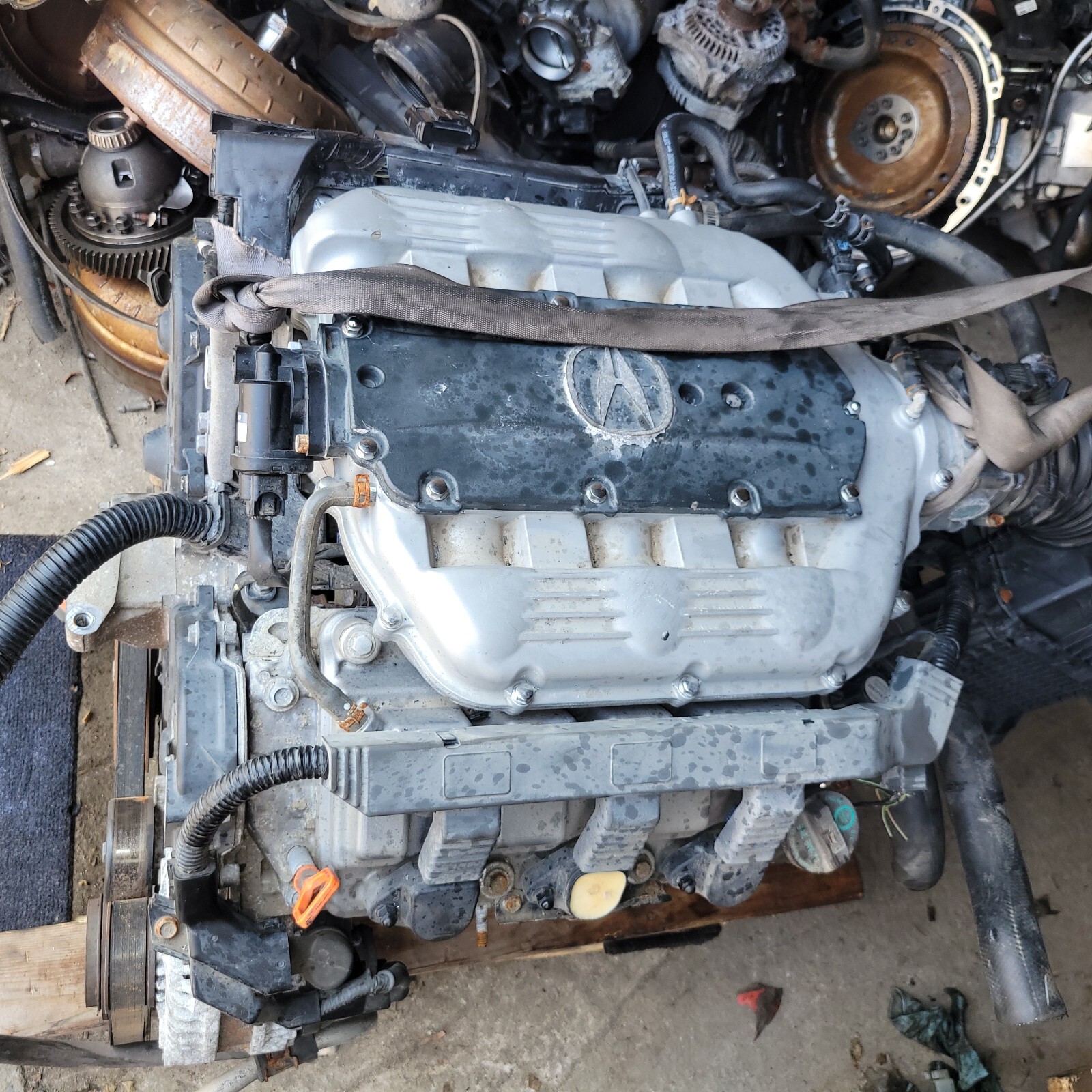 10 - 14 Acura Tl s Awd 3.7 V6 Engine J37 Motor w/ 153k miles Vin 9 6th ...