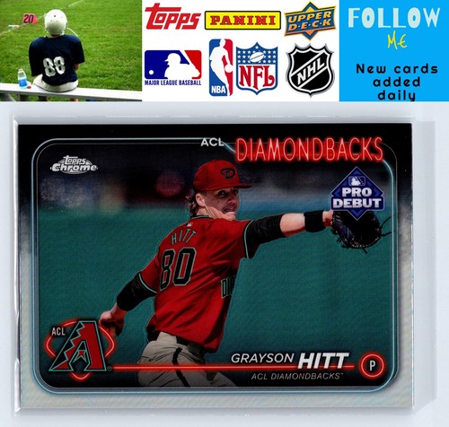 2024 Topps Pro Debut #PDC-20 Grayson Hitt Chrome | eBay