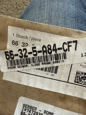 66325A84CF7 BMW Radar Sensor OEM New 2019-2025 19 20 21 22 23 24 25 ...
