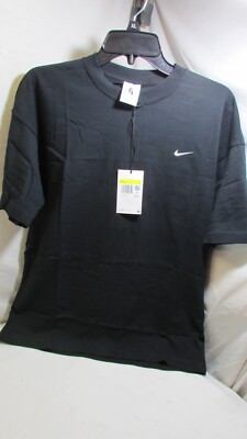NIKE SOLO SWOOSH MEN'S T-SHIRT SIZE"S" BLACK NWT #CV0559 ~ | eBay