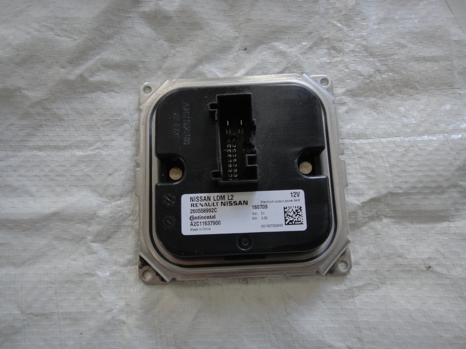 2018-2022 Nissan Leaf LED Headlight Ballast Module 260558992C OEM Used ...